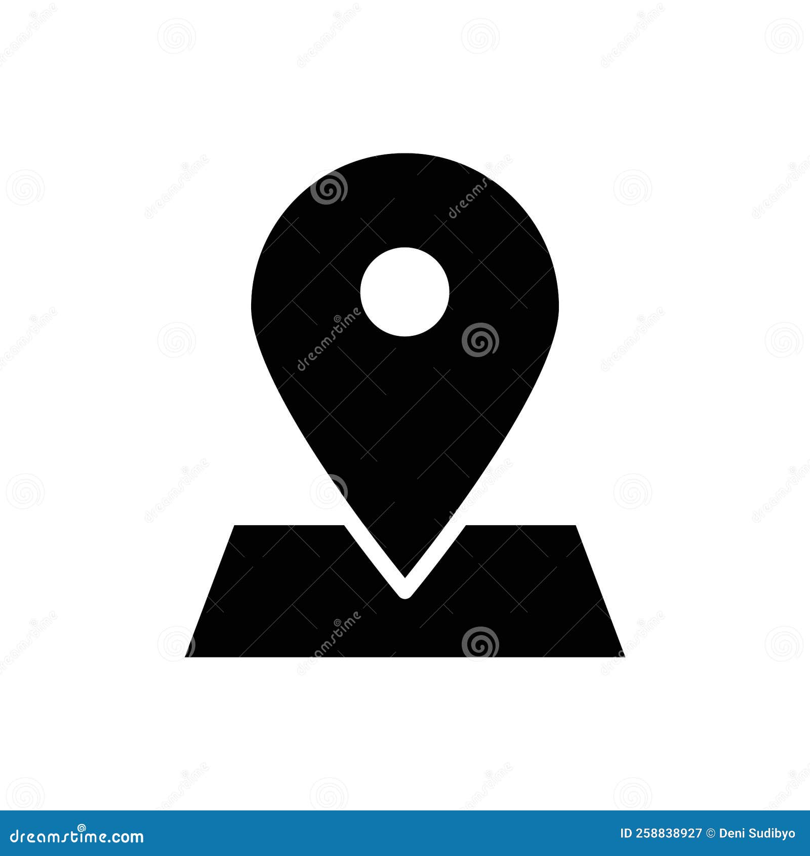 Locator Icon Vector Design Templates Stock Illustration - Illustration ...