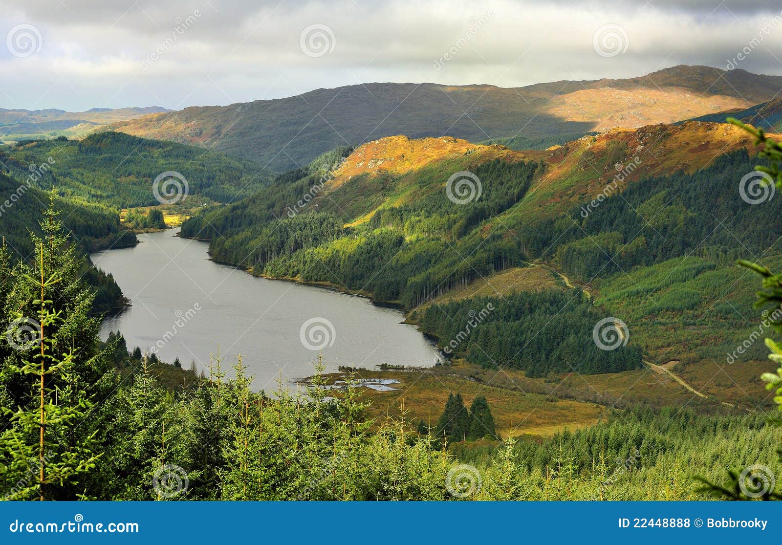 Loch Doilet, Sunart, Scotland Stock Photo - Image of area, water: 22448888