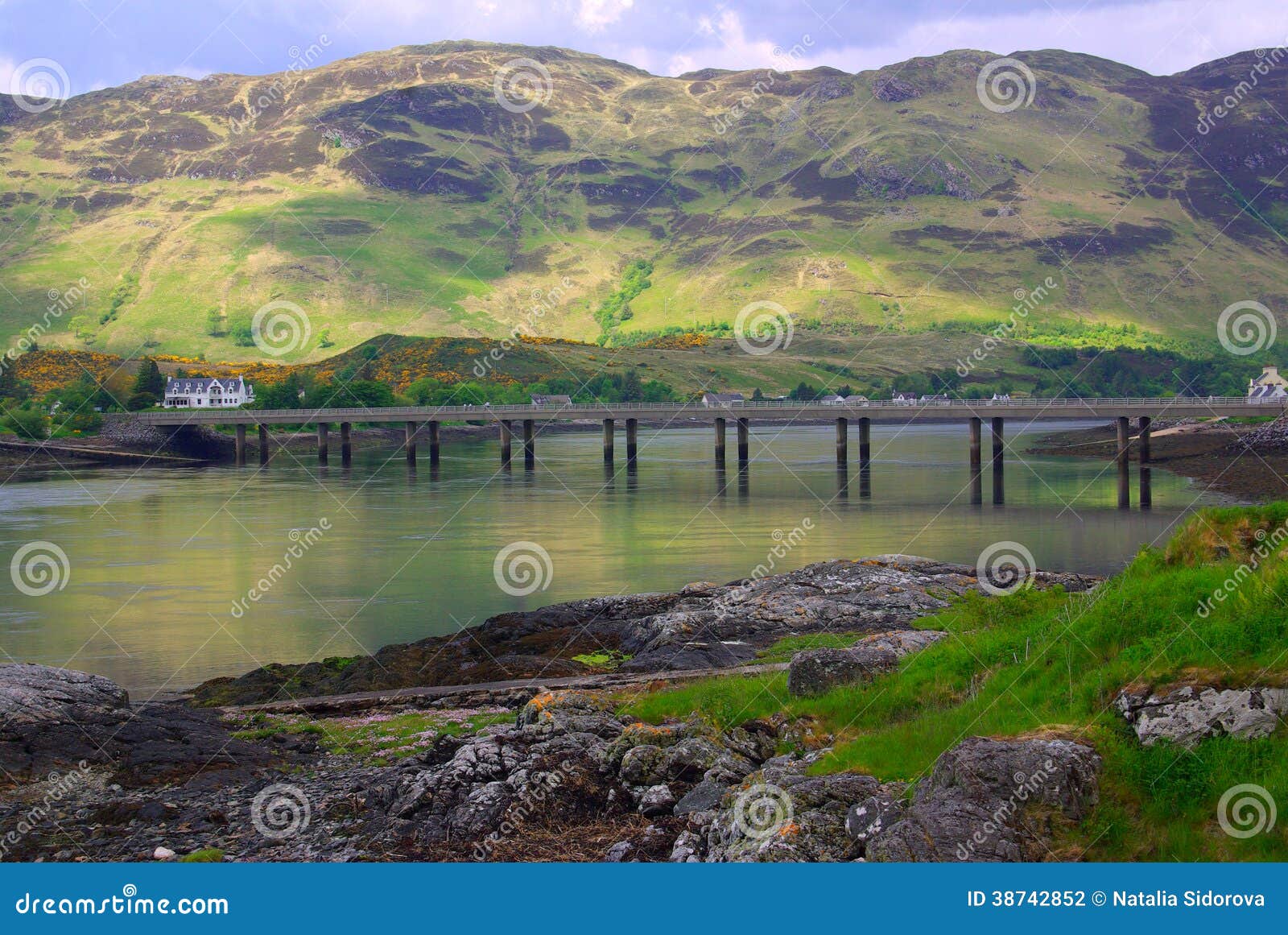 Loch Duich, Scottish Highlands Stock Photo - Image of highland, britain ...