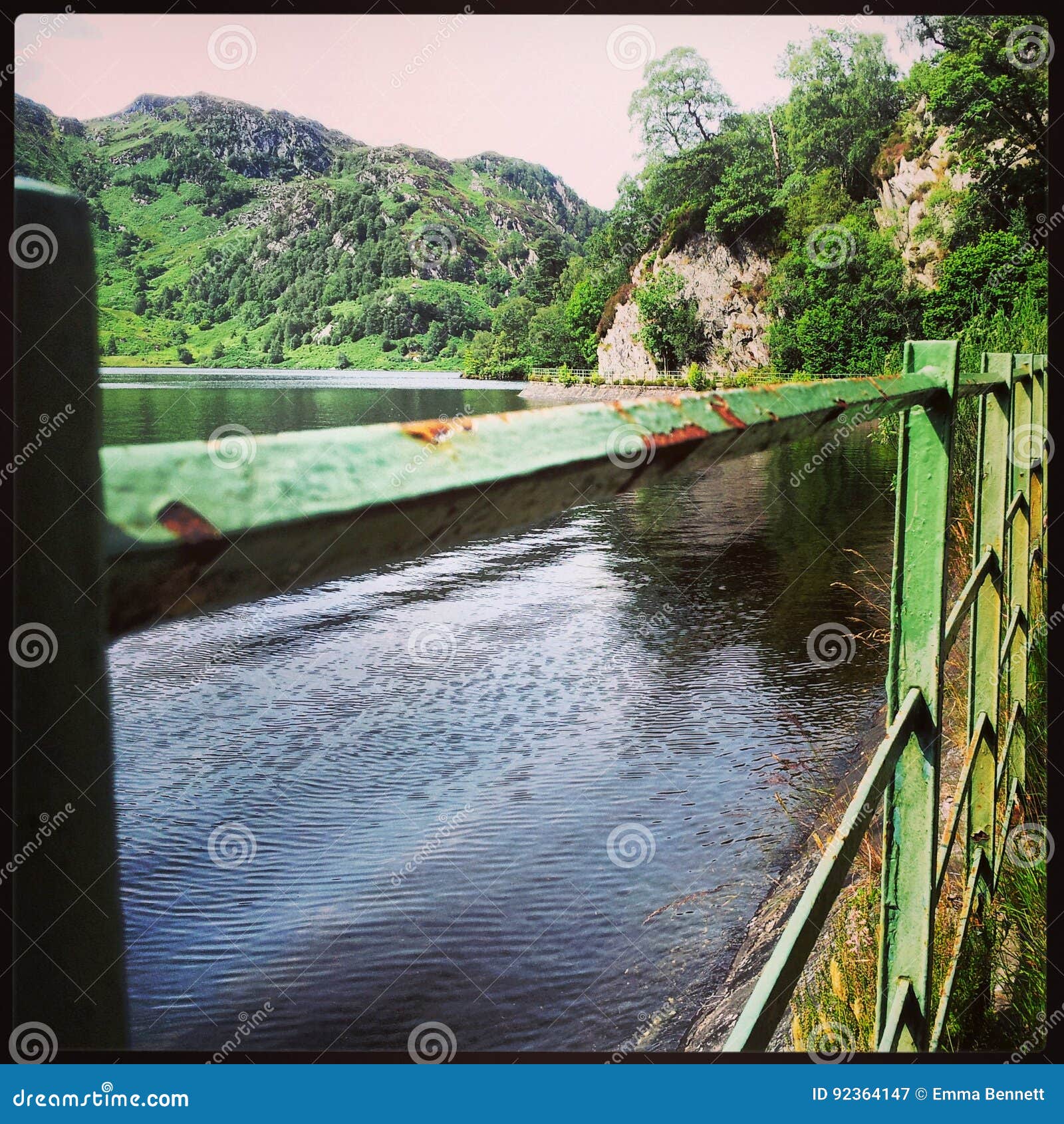 Loch view stock image. Image of view, scotland, bright - 92364147