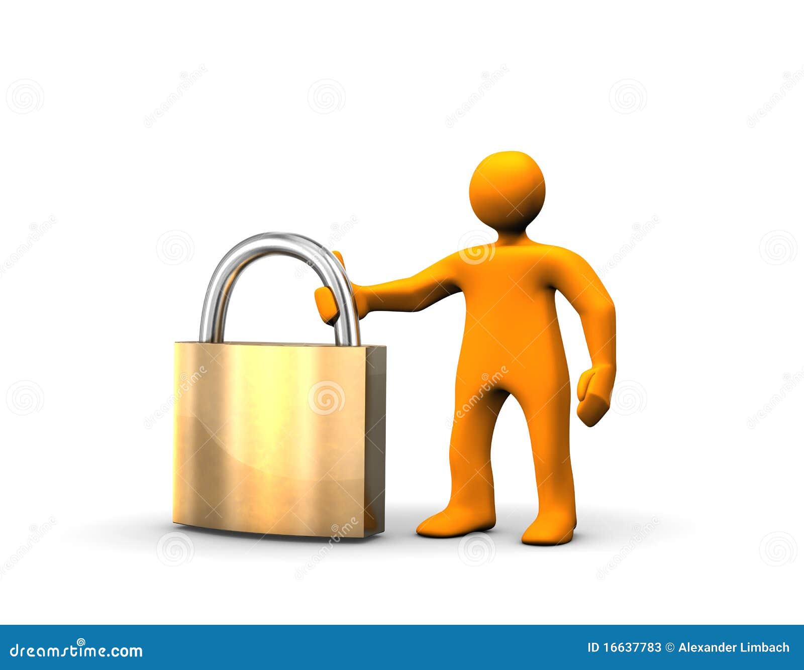 Lock stock illustration. Illustration of safety, funny - 16637783