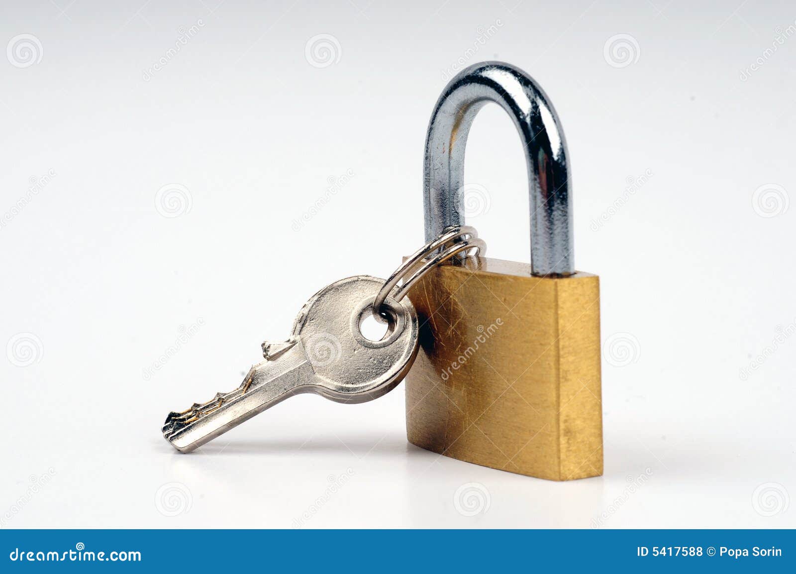 Lock stock photo. Image of shape, security, brass, lock - 5417588