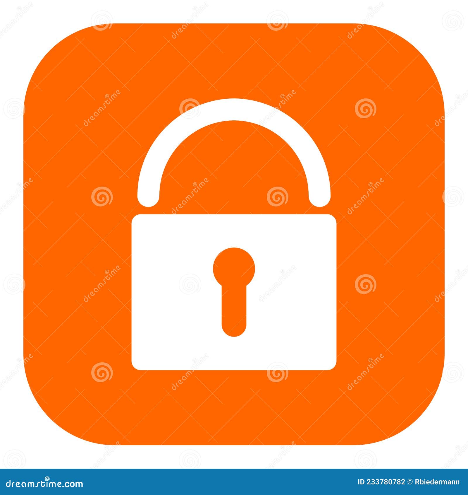 Lock and app icon stock vector. Illustration of symbol - 233780782