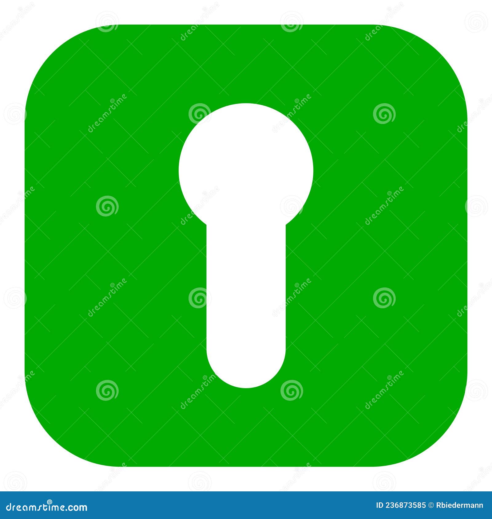 Lock and app icon stock vector. Illustration of keyhole - 236873585