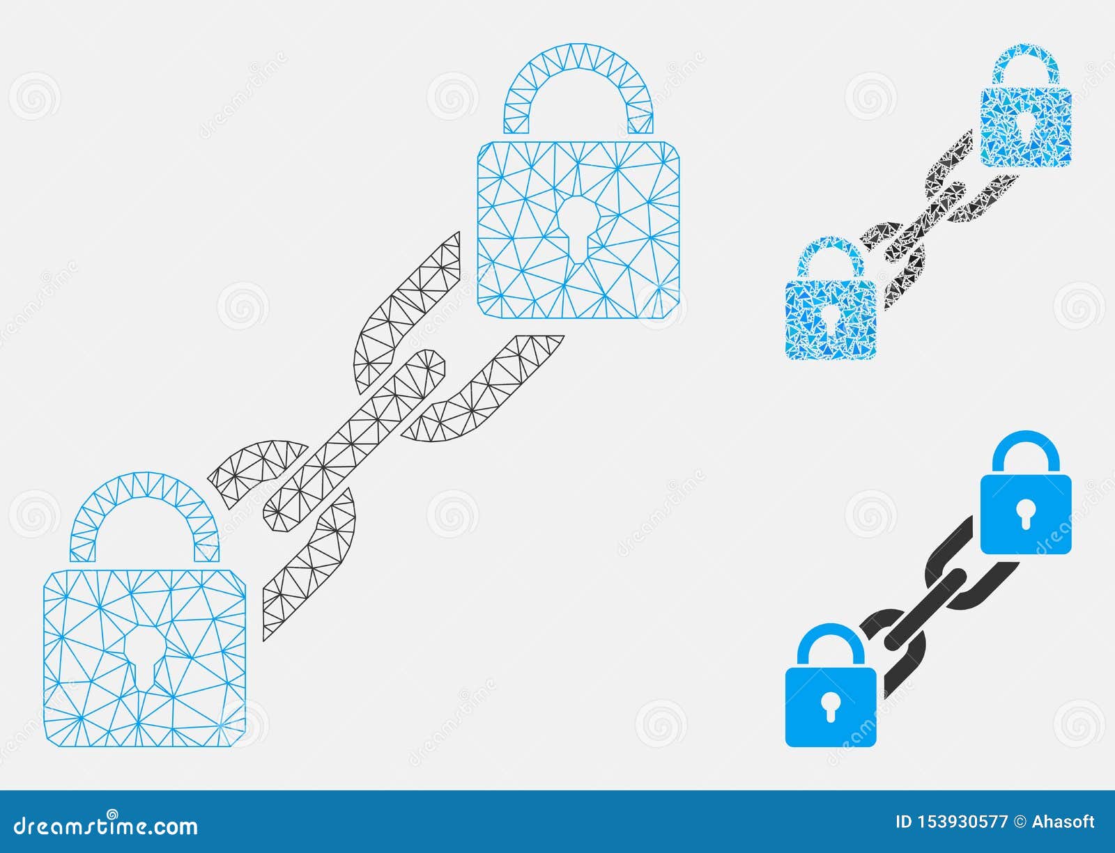 Lock Blockchain Vector Mesh Network Model and Triangle Mosaic Icon ... Lock Blockchain Vector Mesh Network Model and Triangle Mosaic Icon ...