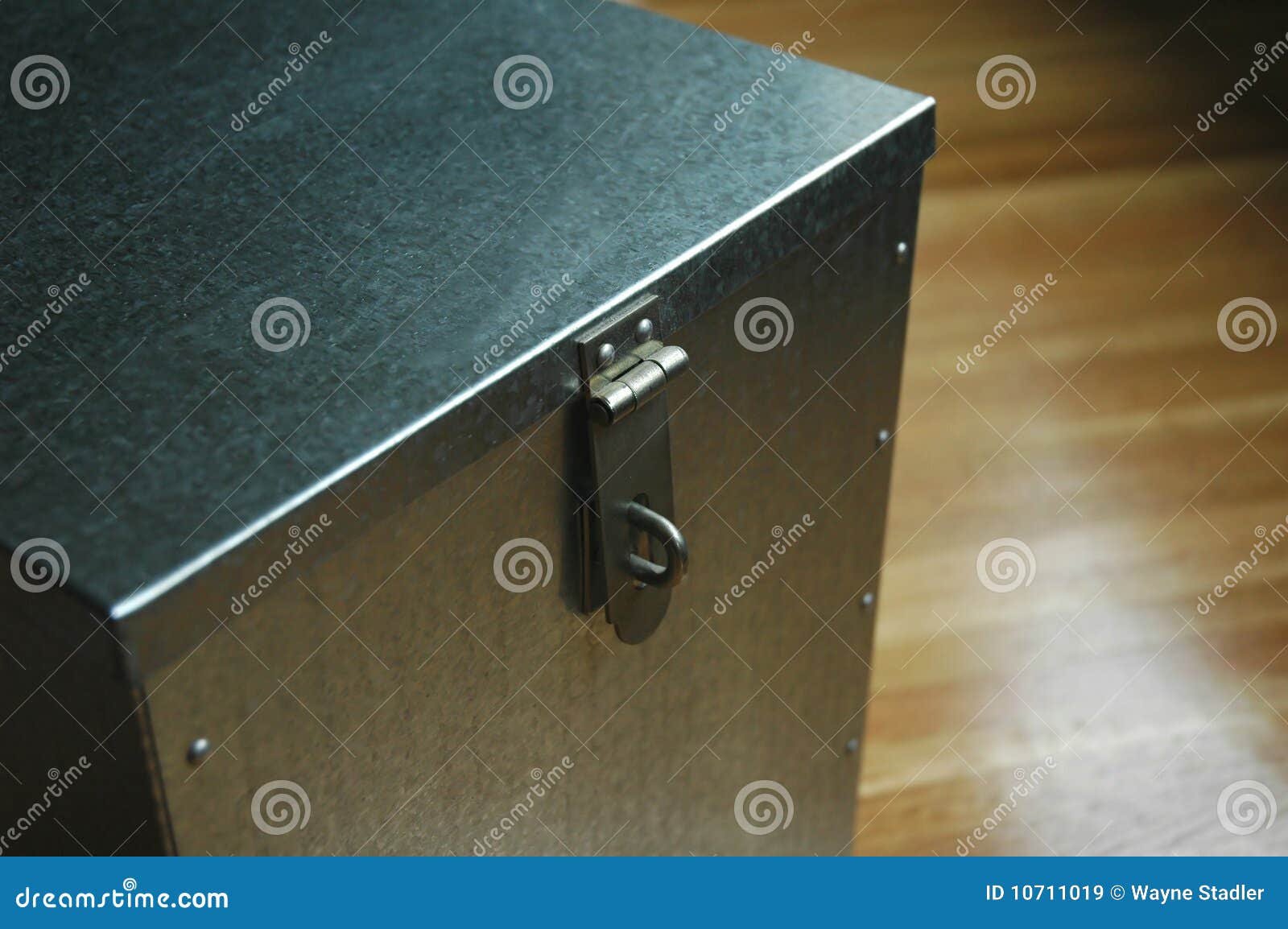Lock Box stock image. Image of lockable, storage, square - 10711019