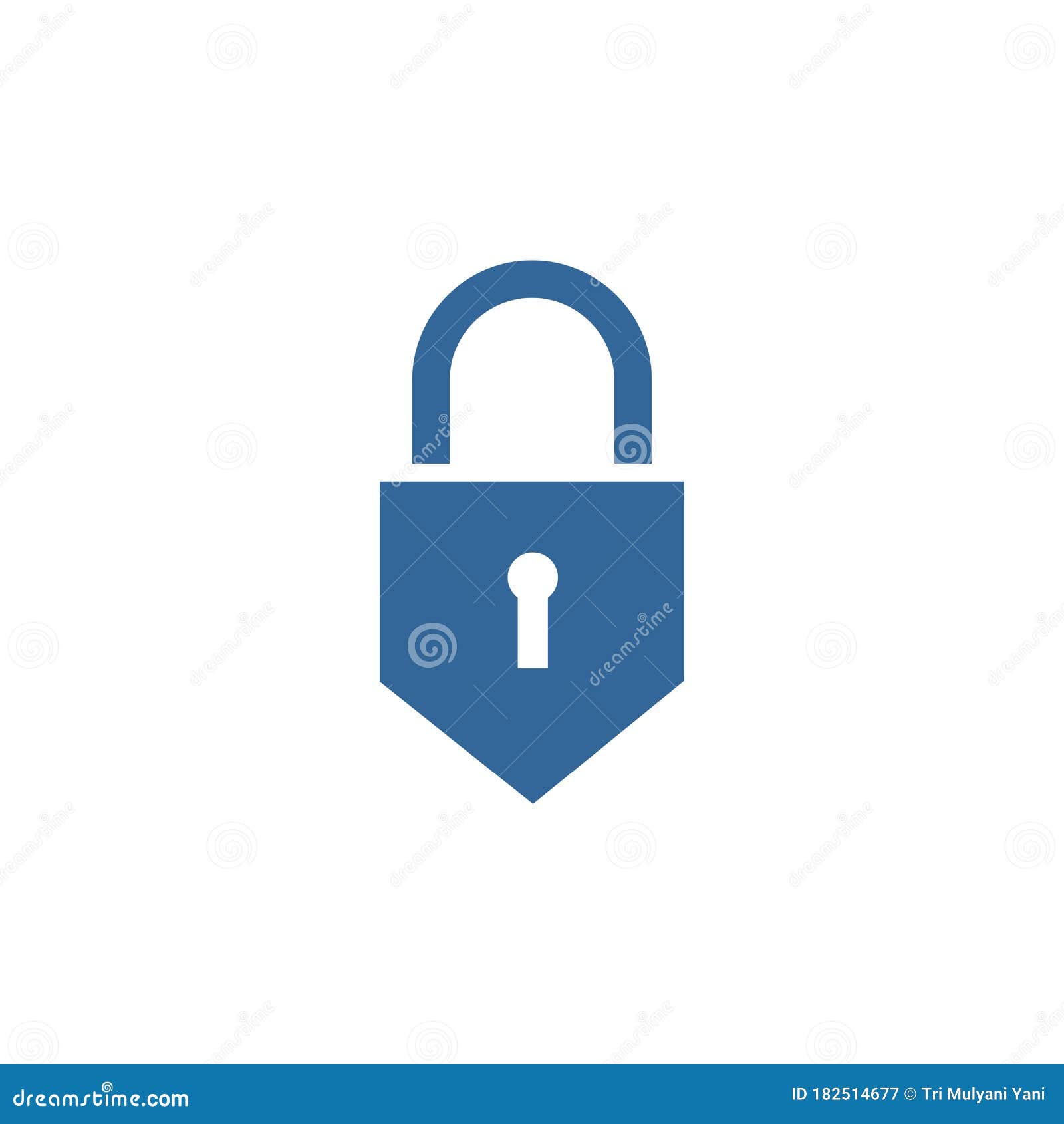 Lock Icon Vector Design Symbol Stock Vector - Illustration of ...