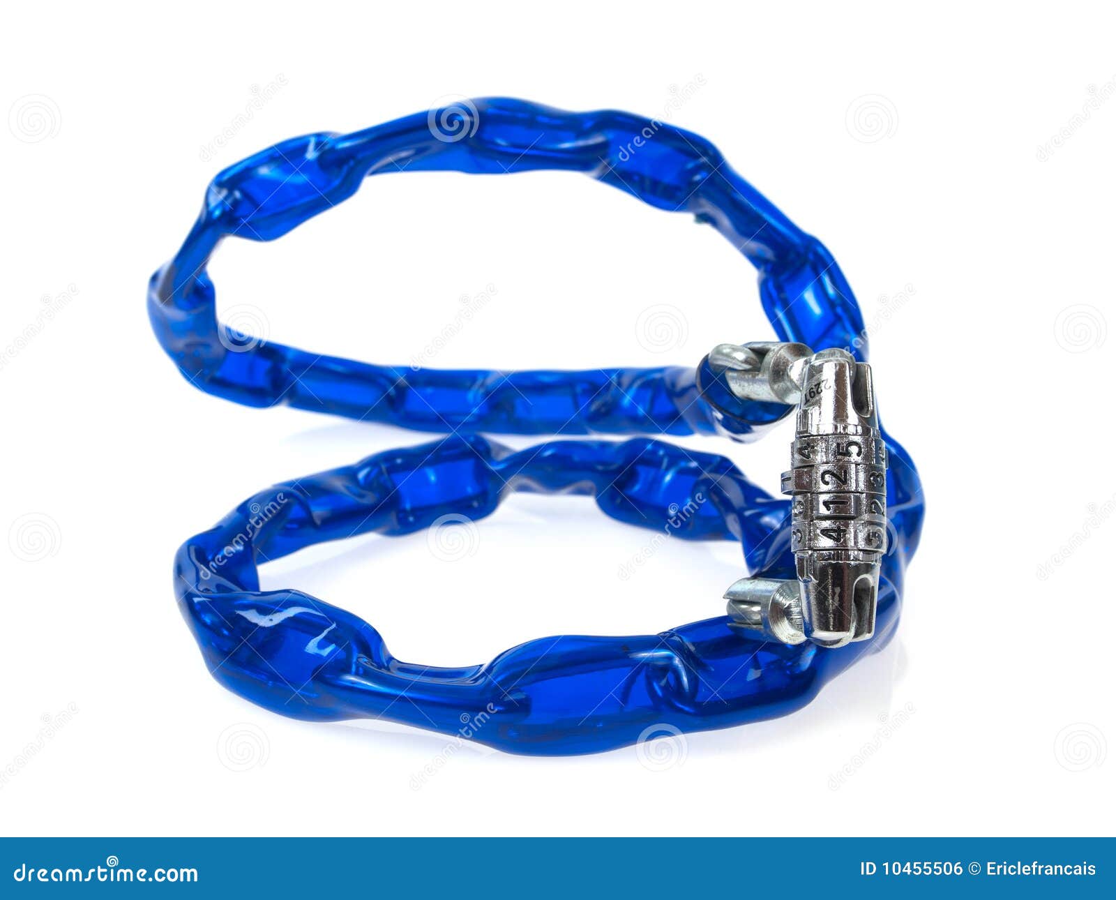 Lock chain stock photo. Image of entry, steel, bike, white - 10455506