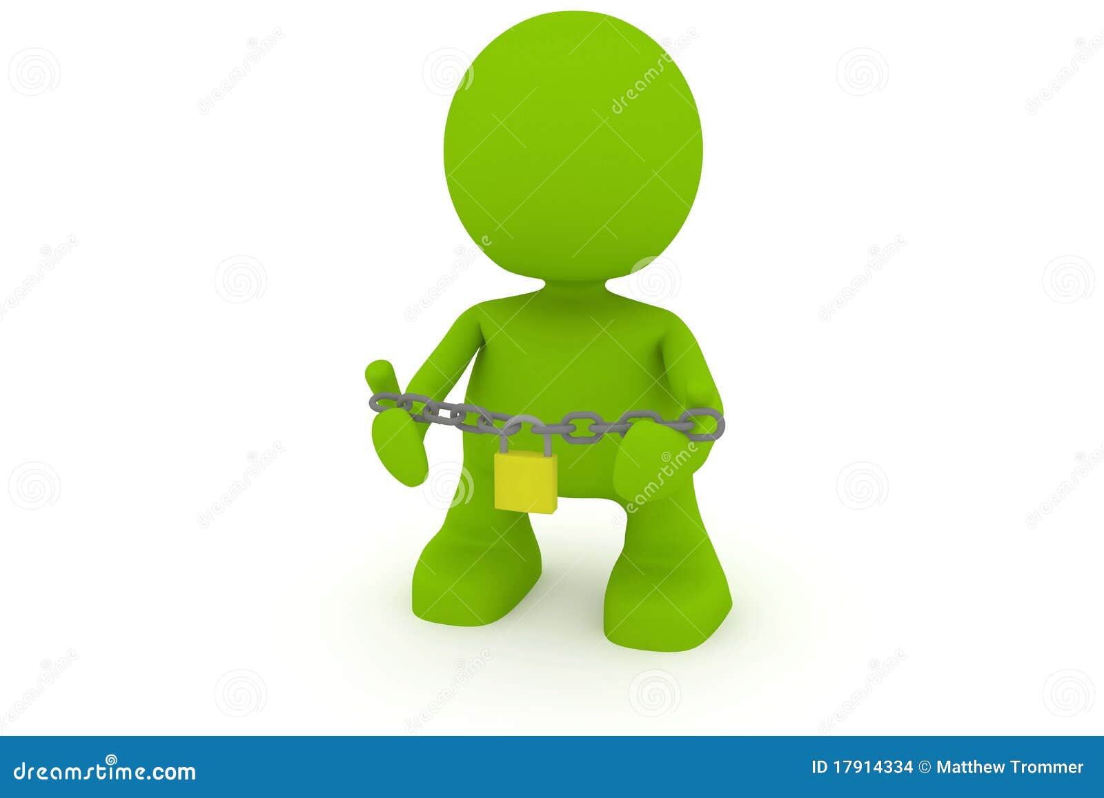 Lock and Chain stock illustration. Illustration of padlock - 17914334