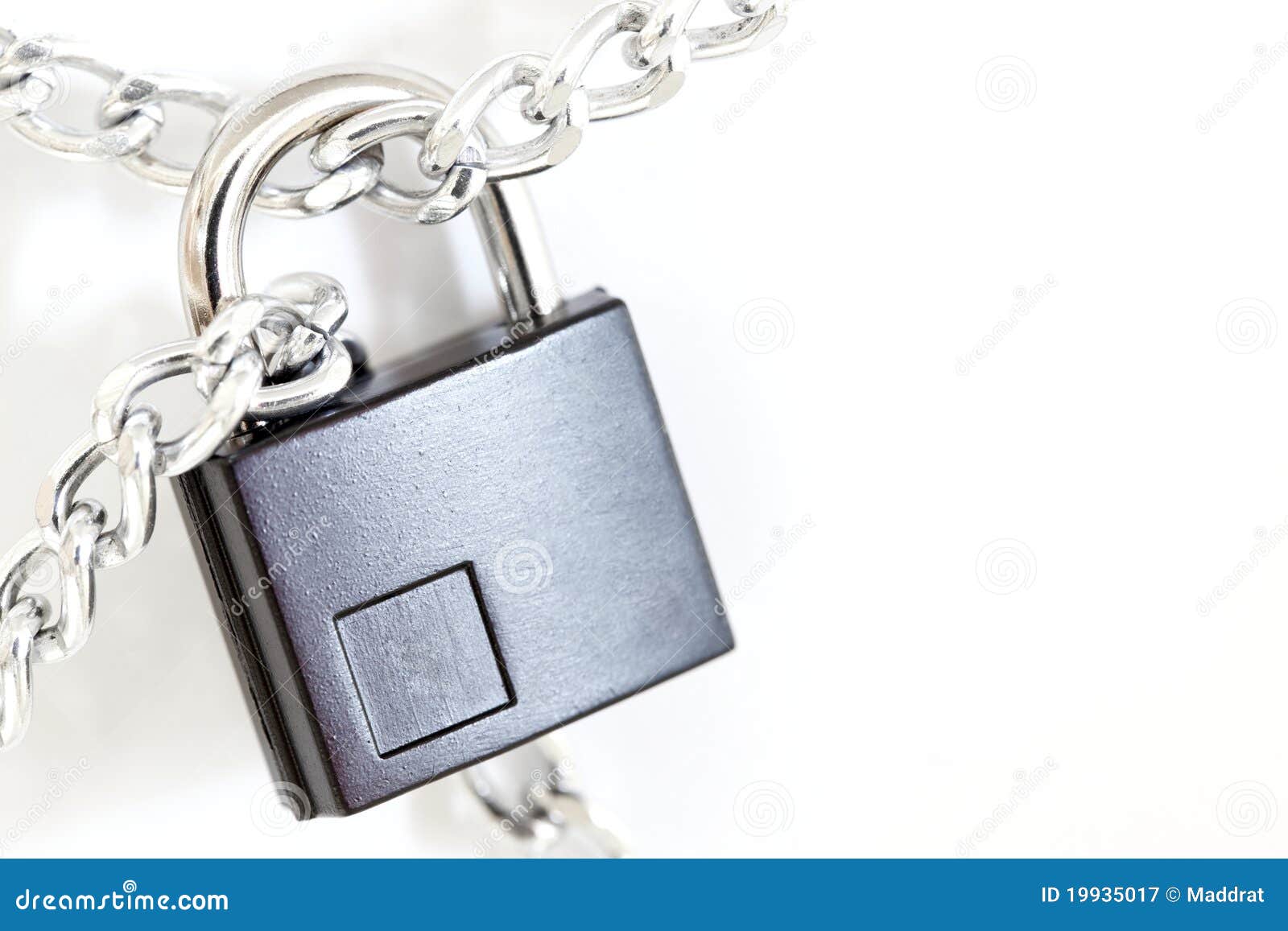 Lock and chain stock image. Image of closeup, strength - 19935017