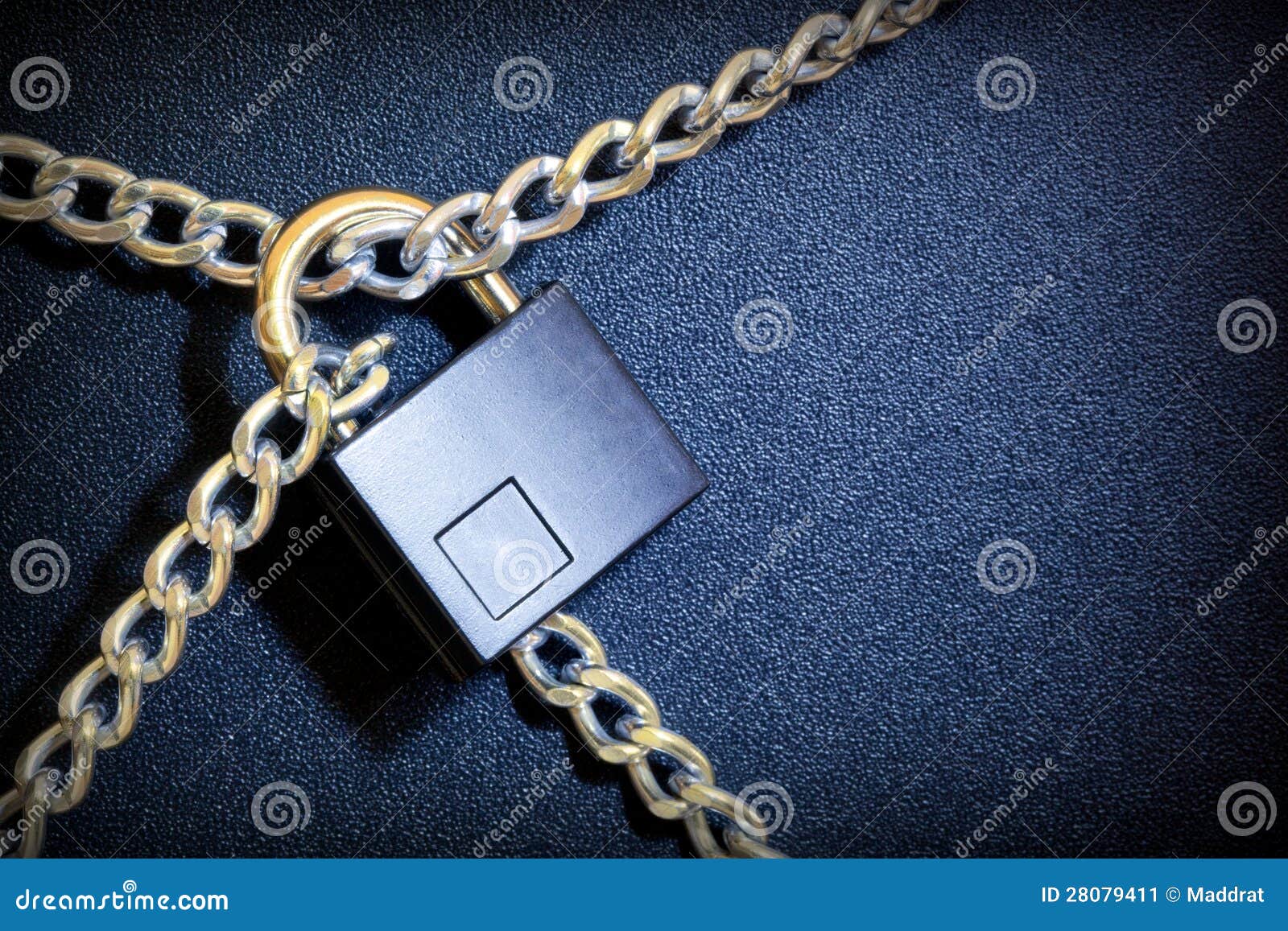 Lock and chain stock image. Image of close, protection - 28079411