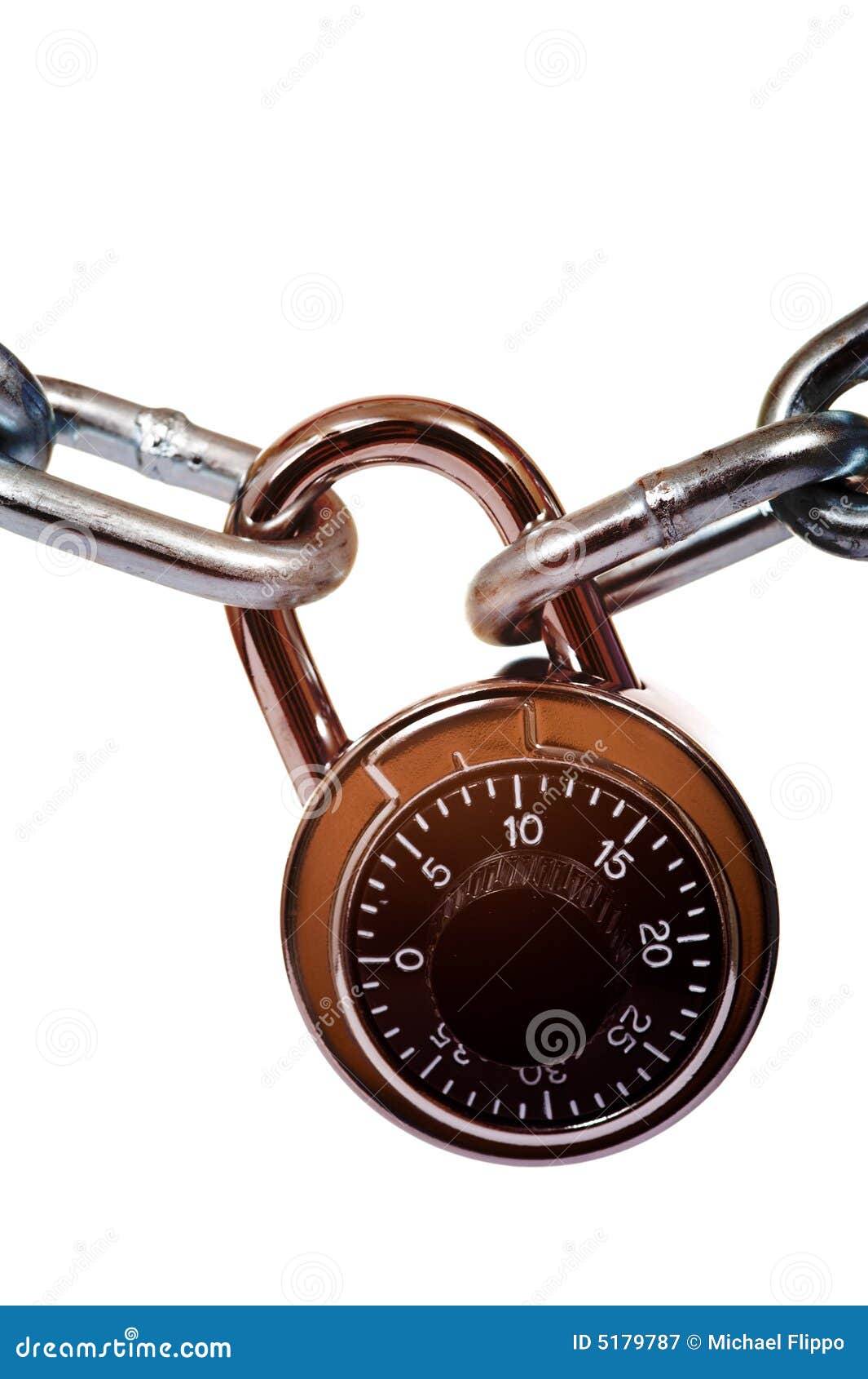 Lock And Chain Picture. Image: 5179787