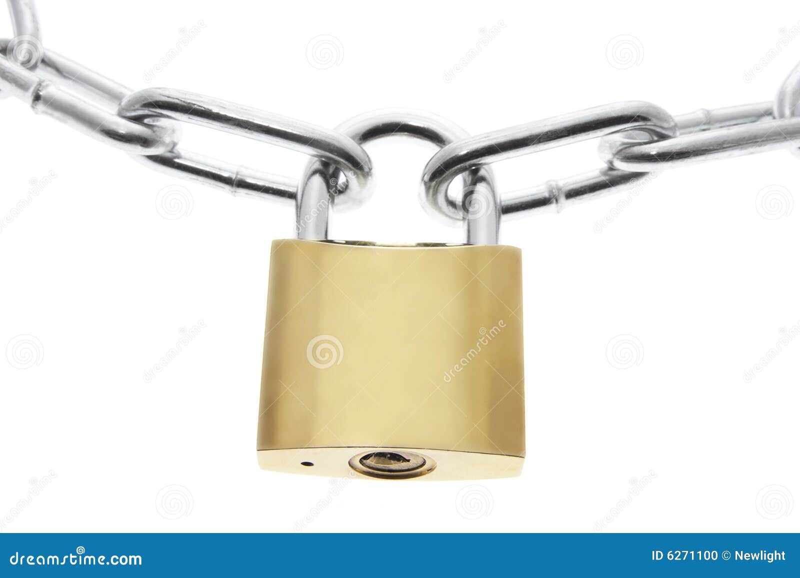 Lock and Chain stock photo. Image of linkage, metal, objects - 6271100