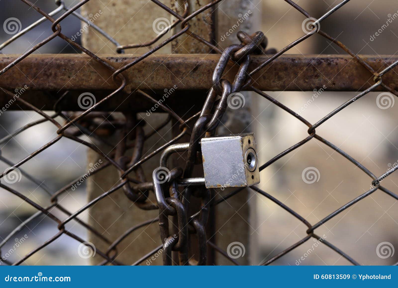 Lock and chain stock image. Image of defending, mesh - 60813509