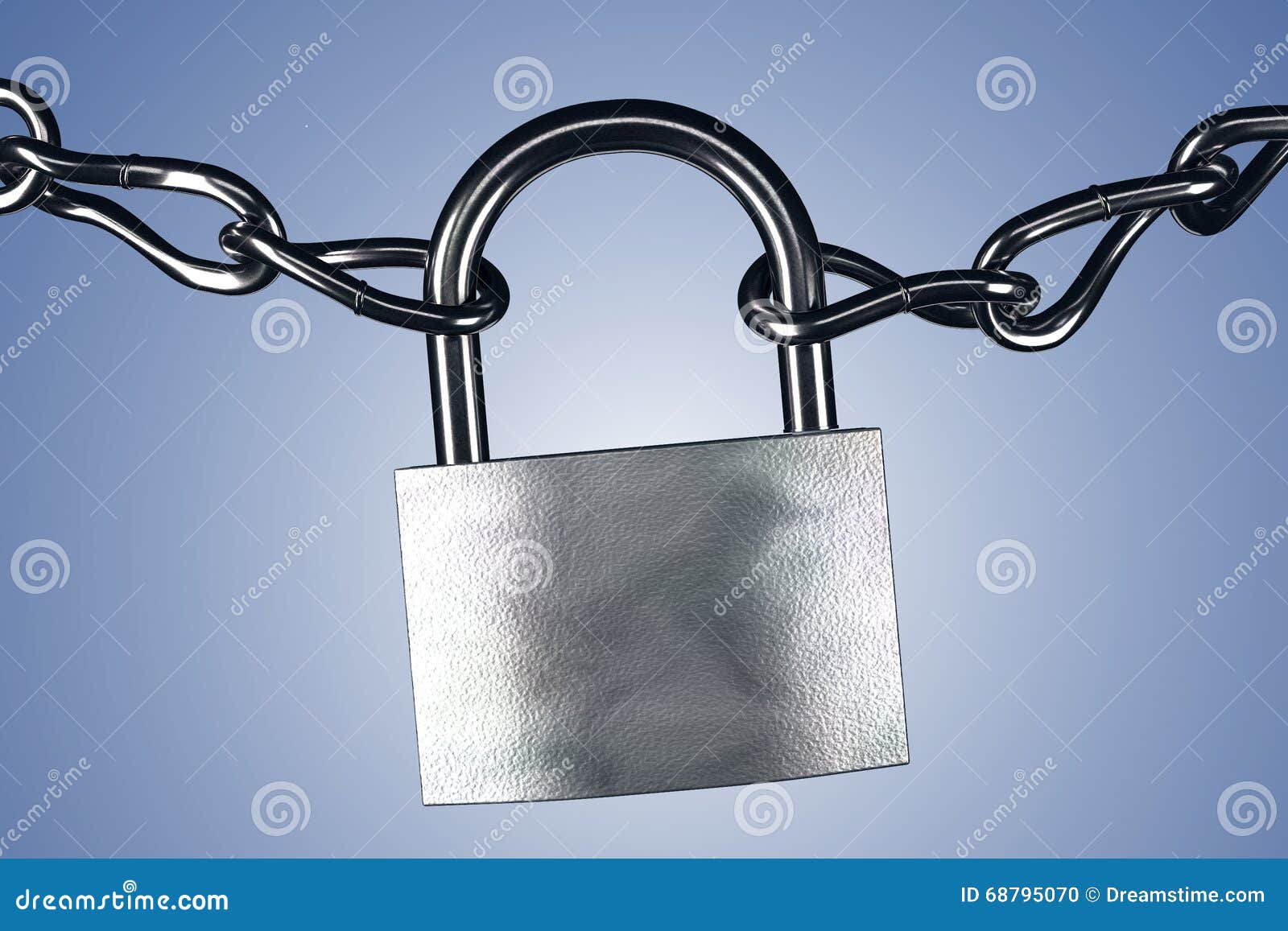 Lock and chains stock illustration. Illustration of chains - 68795070