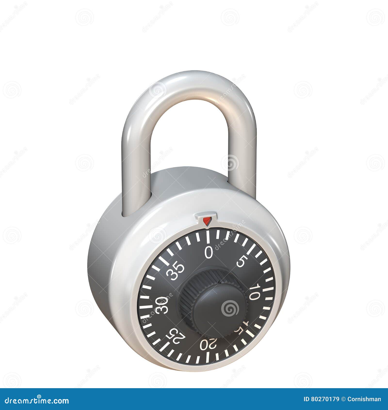 Closed Combination Lock, Padlock With Security Code Dial, Number Wheel ...
