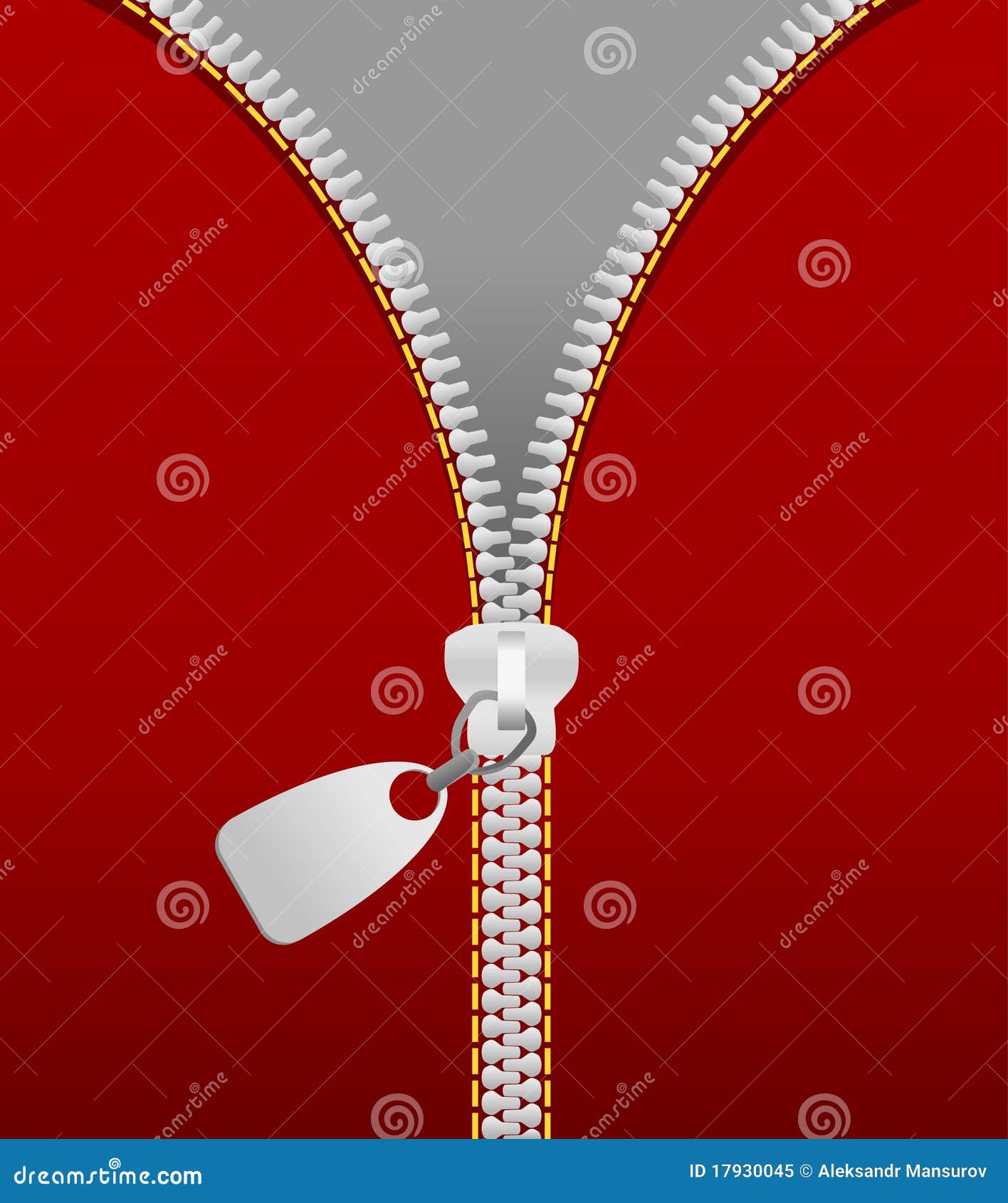 Lock on clothes stock vector. Illustration of paintings - 17930045