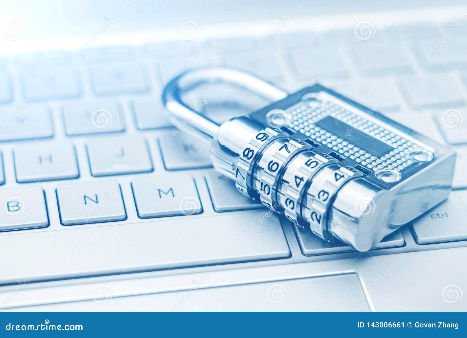 A Lock on a Computer Keyboard: Internet Security Concept Picture Stock ...