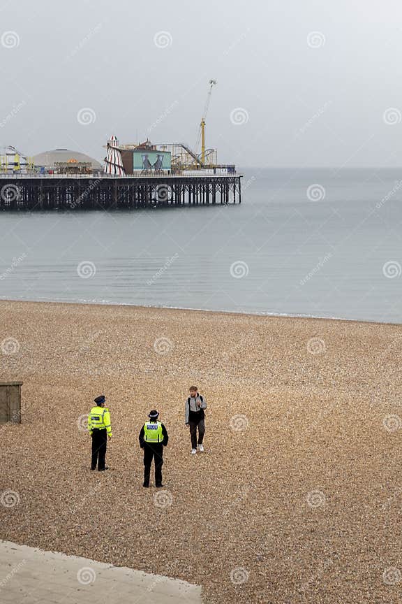 The lock down in Brighton editorial photo. Image of lock - 179883716