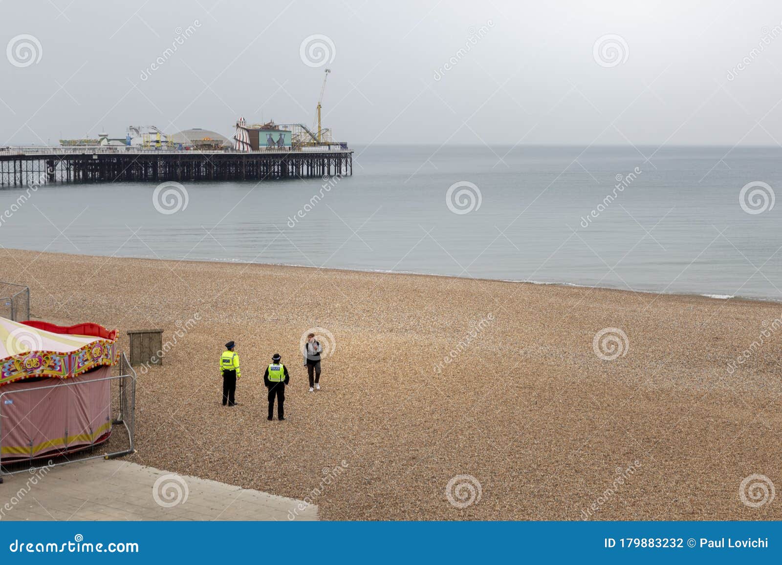The lock down in Brighton editorial photography. Image of covid - 179883232