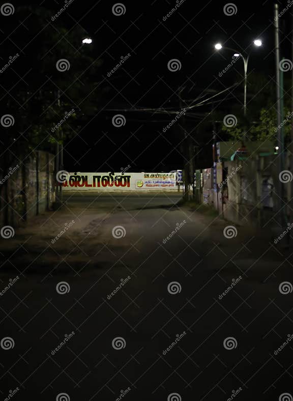 Lock Down Empty Streets Empty Roads Editorial Stock Image - Image of ...