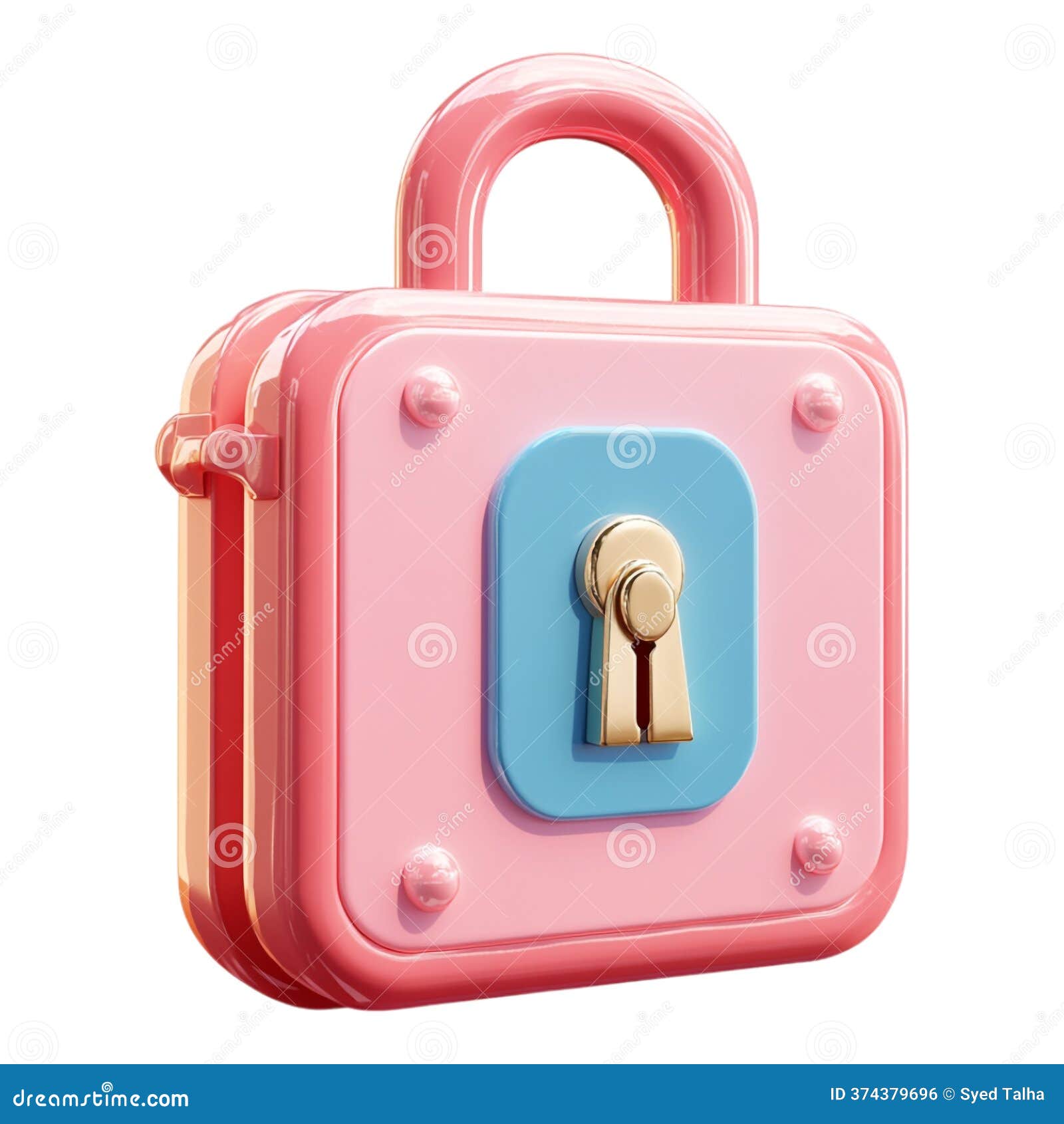 Lock Folder Icon Isolated On White Background Vector Illustration ...