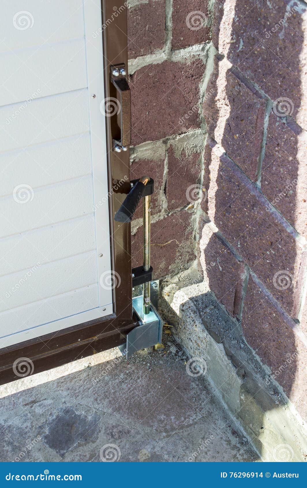 Lock for gate stock photo. Image of iron, lock, privacy - 76296914