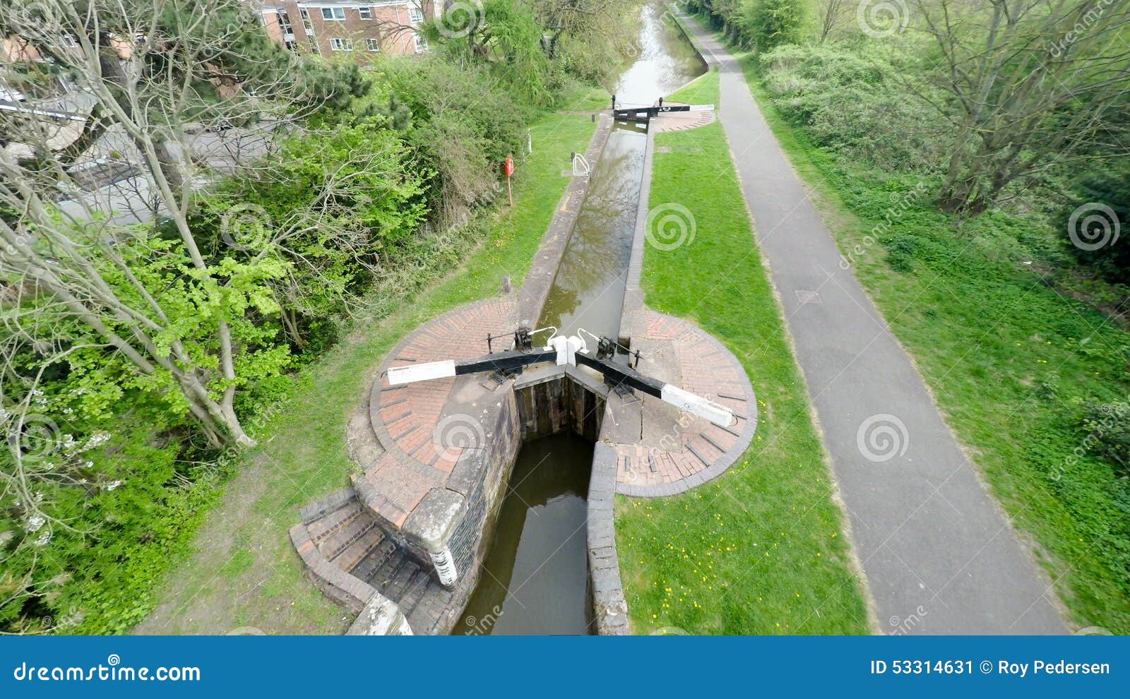 Lock Gates stock image. Image of scenic, outdoor, footpath - 53314631