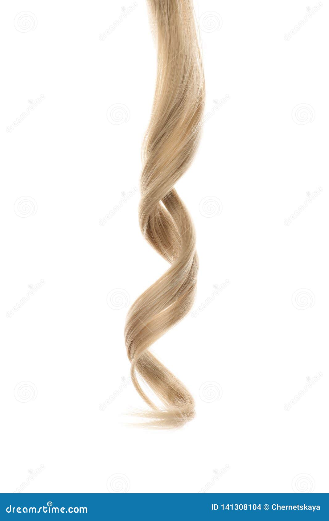 Lock of healthy hair stock photo. Image of hairstyle - 141308104