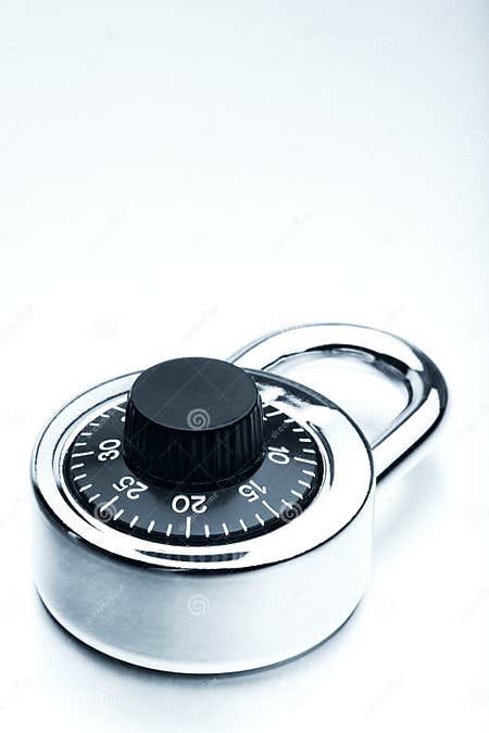 Lock highkey closeup stock image. Image of security, safety - 3323407