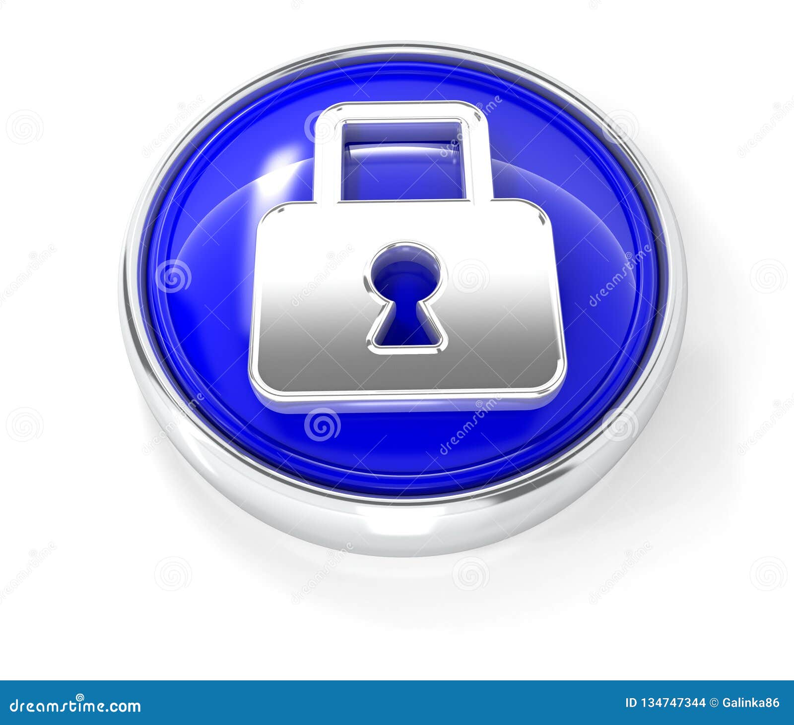 Lock Icon on Glossy Blue Round Button Stock Illustration - Illustration ... Lock Icon on Glossy Blue Round Button Stock Illustration - Illustration ...