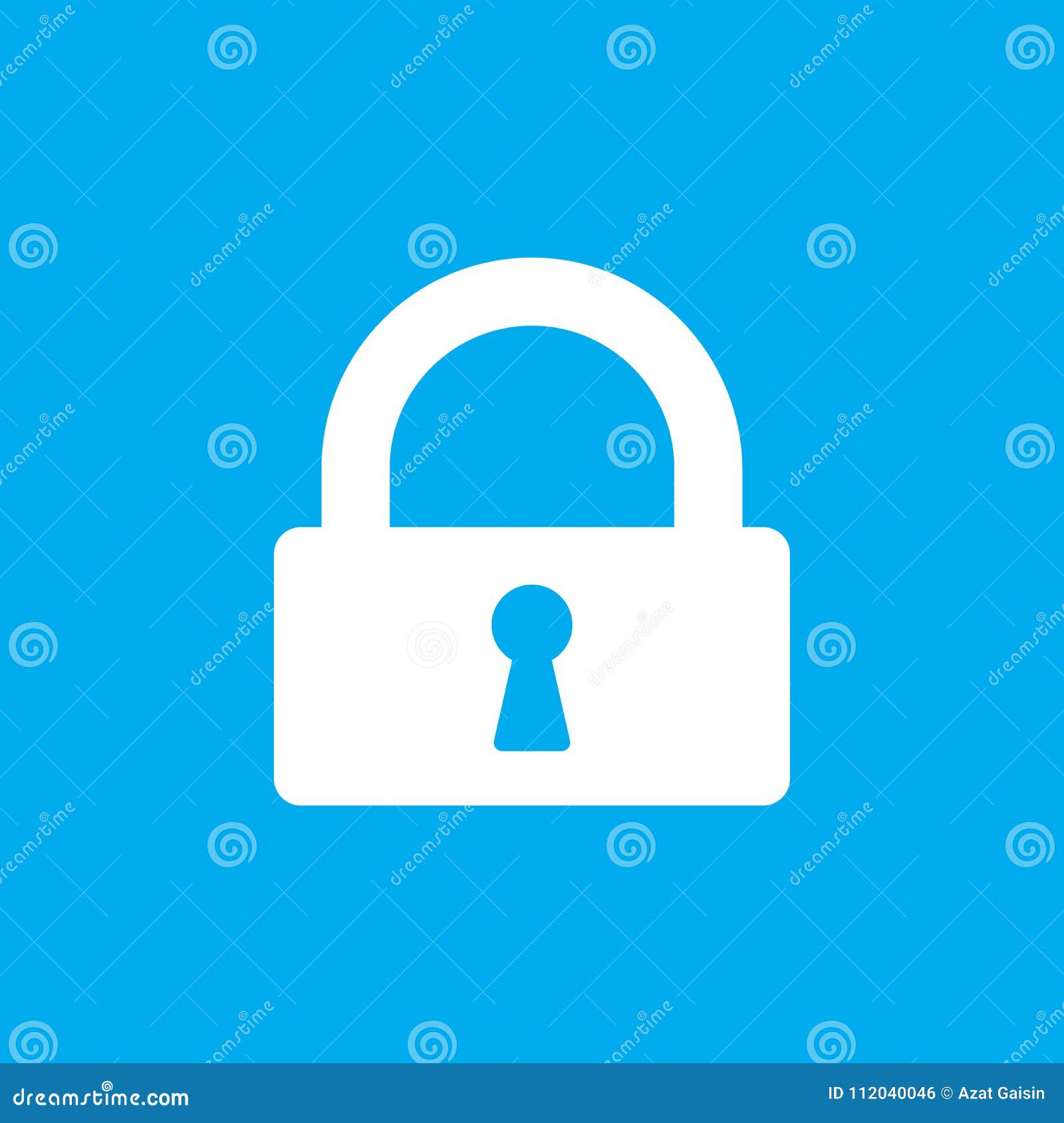 Lock Icon, Password, Protection, Security Symbol Stock Vector ...