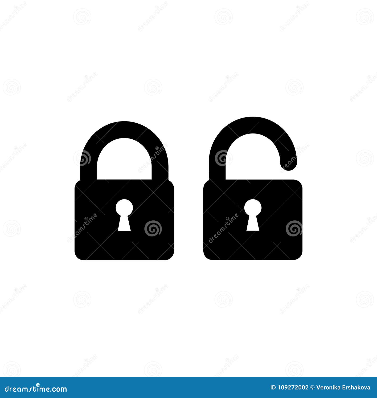 Lock Icon, Simple Sign in Flat Style Stock Vector - Illustration of ... Lock Icon, Simple Sign in Flat Style Stock Vector - Illustration of ...