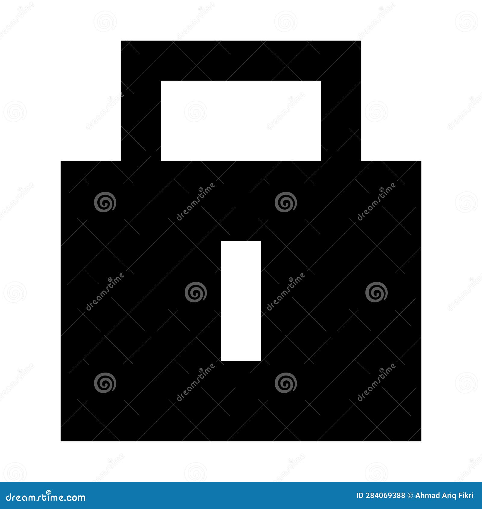 Lock Icon. Suitable for Website UI Design Stock Vector - Illustration ...