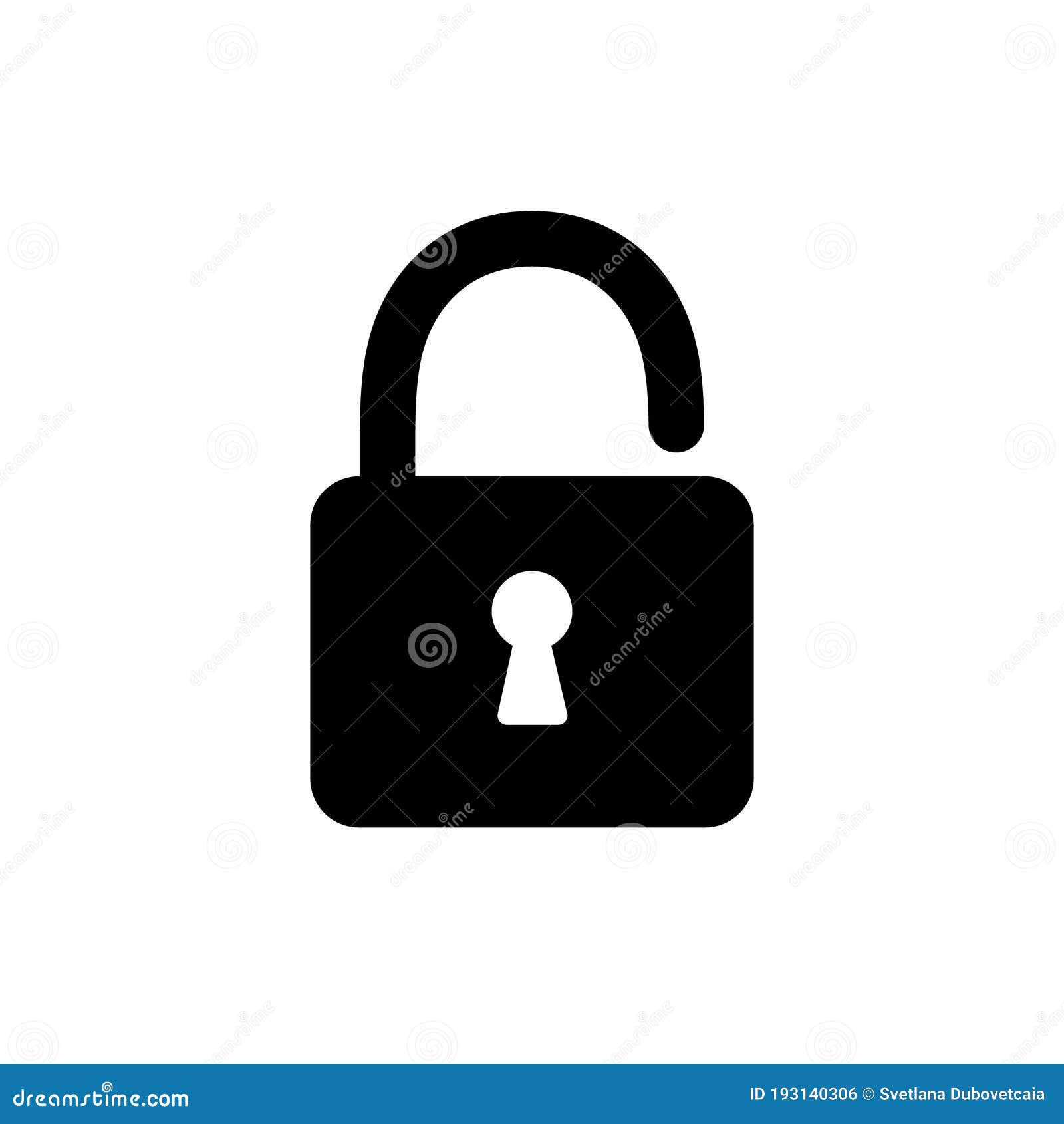 Symbol Of The Lock, Consisting Of Connecting Dots, Lines And Shapes ... Symbol Of The Lock, Consisting Of Connecting Dots, Lines And Shapes ...