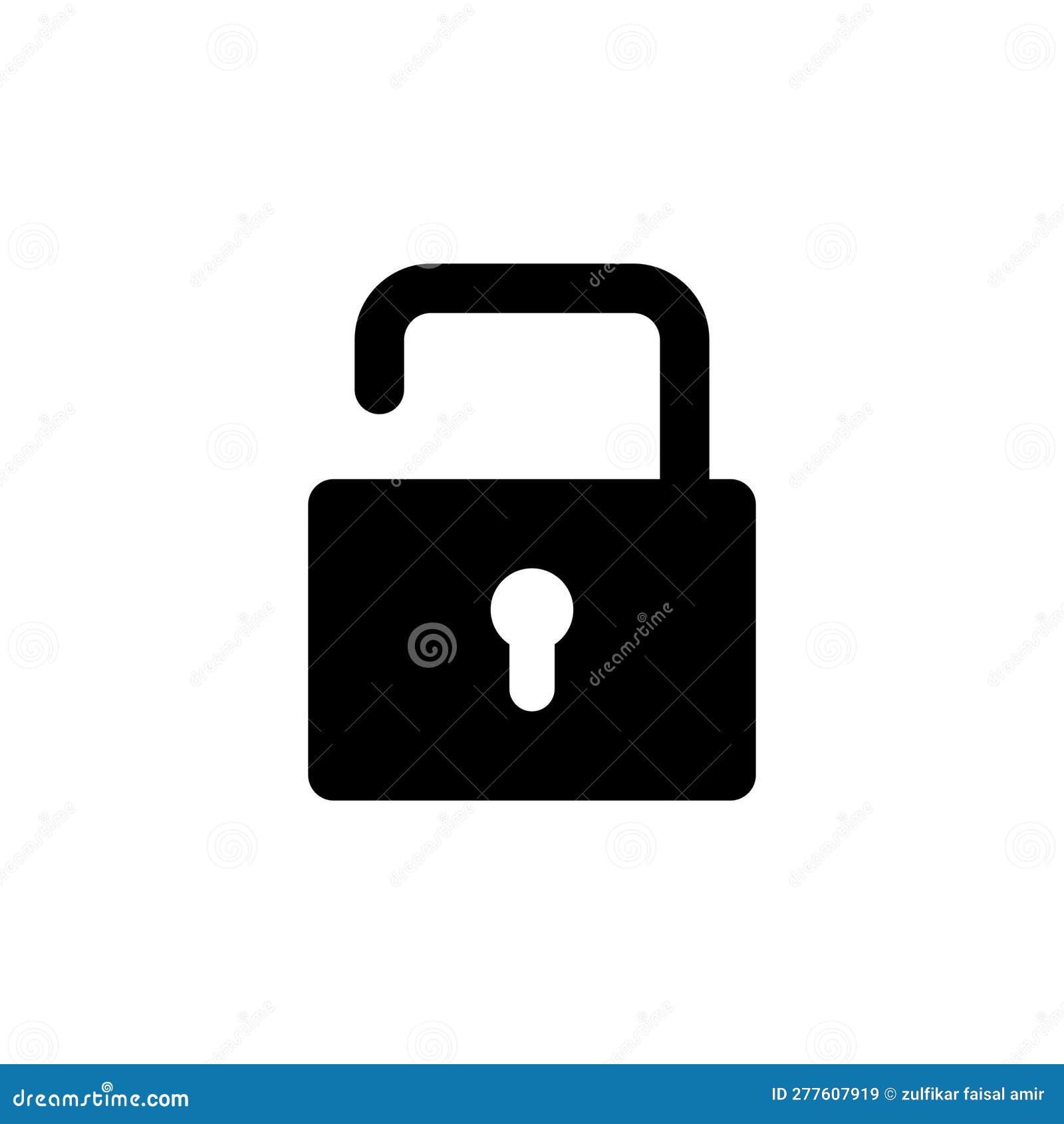 Lock Icon . Padlock Icon Vector. Encryption Icon. Security Symbol Stock ...