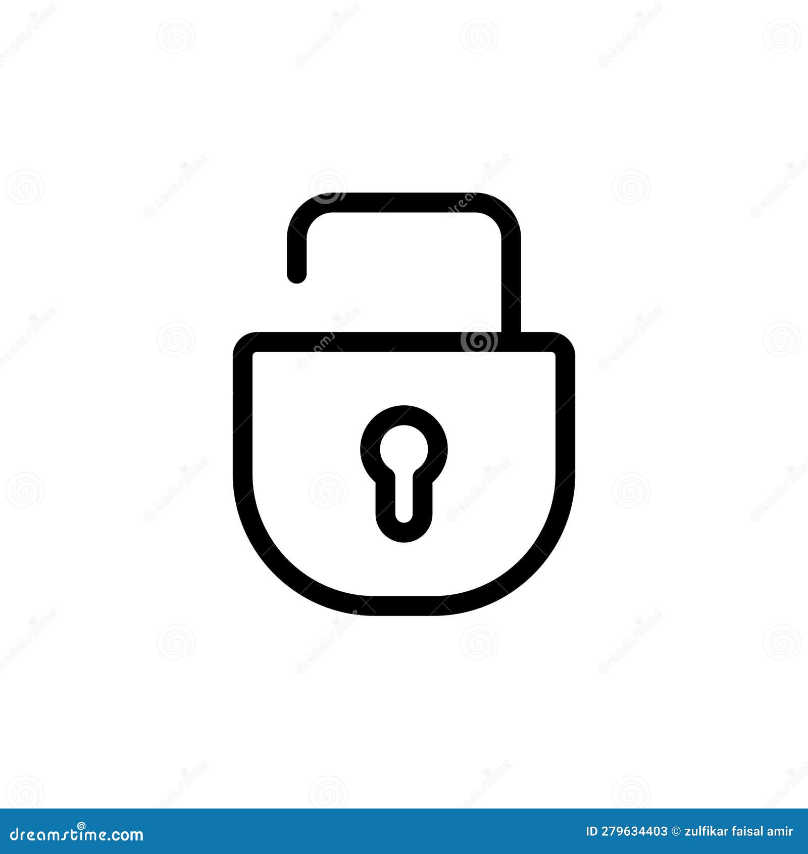 Lock Icon . Padlock Icon Vector. Encryption Icon. Security Symbol Stock ...