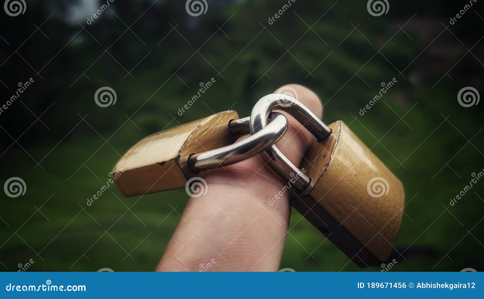 Lock interlocked stock photo. Image of glasses, jewellery - 189671456