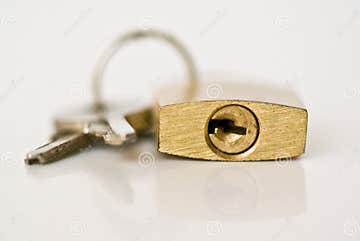 Lock and key stock photo. Image of protect, strength - 10541894