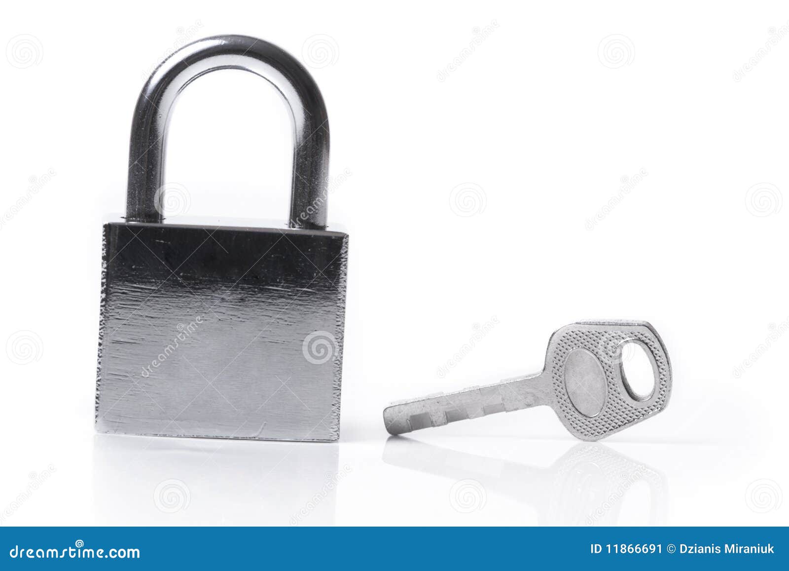 Lock and key stock image. Image of safe, white, object - 11866691