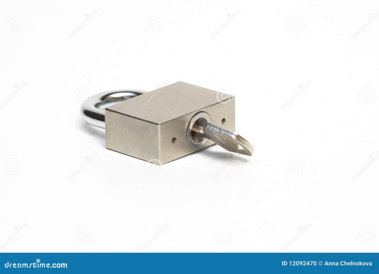 Lock with key. stock photo. Image of metal, closed, symbol - 12092470