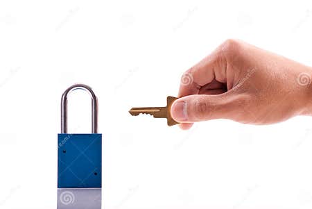 Lock and Key stock photo. Image of code, investment, information - 18613954