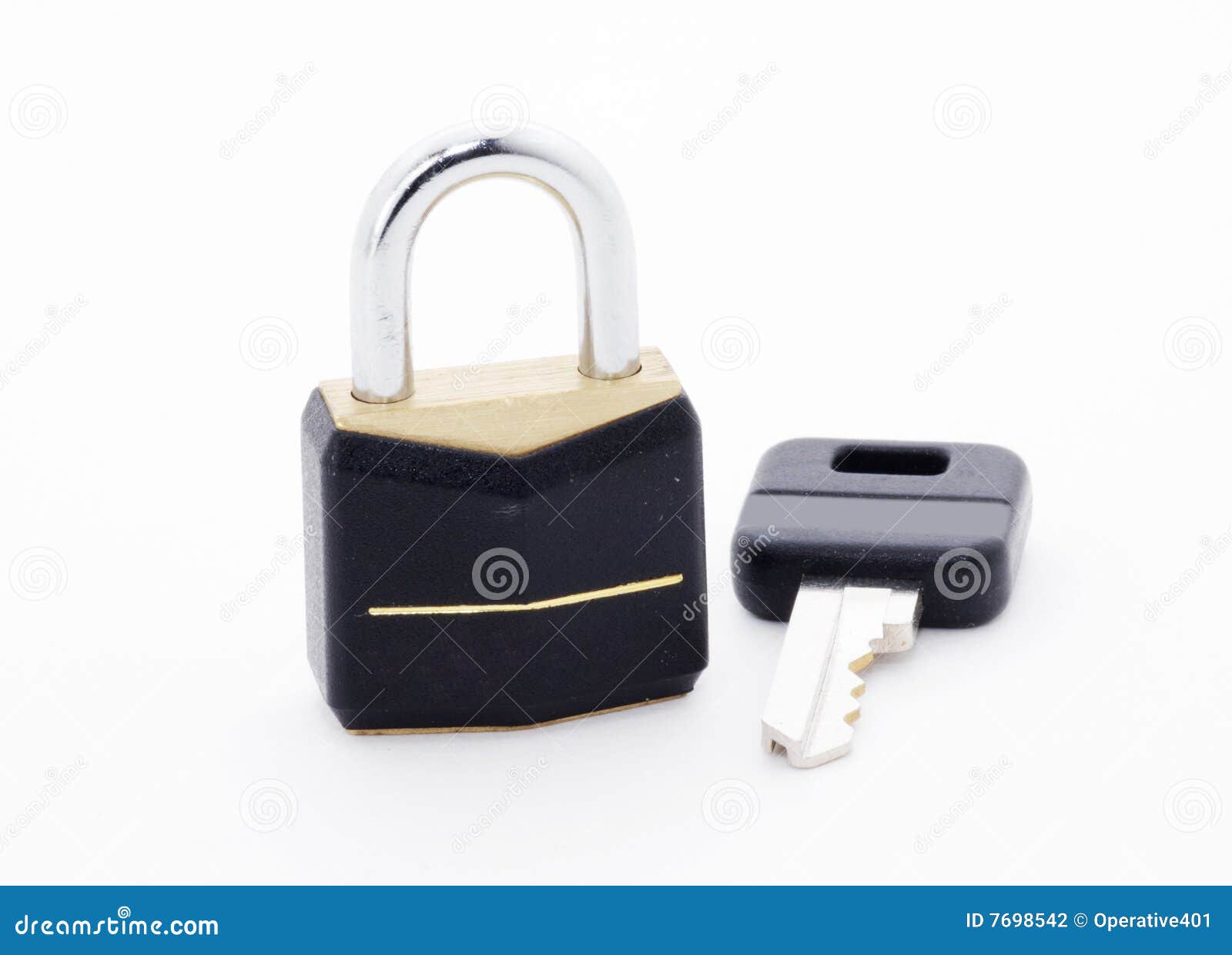 Lock and key stock photo. Image of metal, steel, lock - 7698542