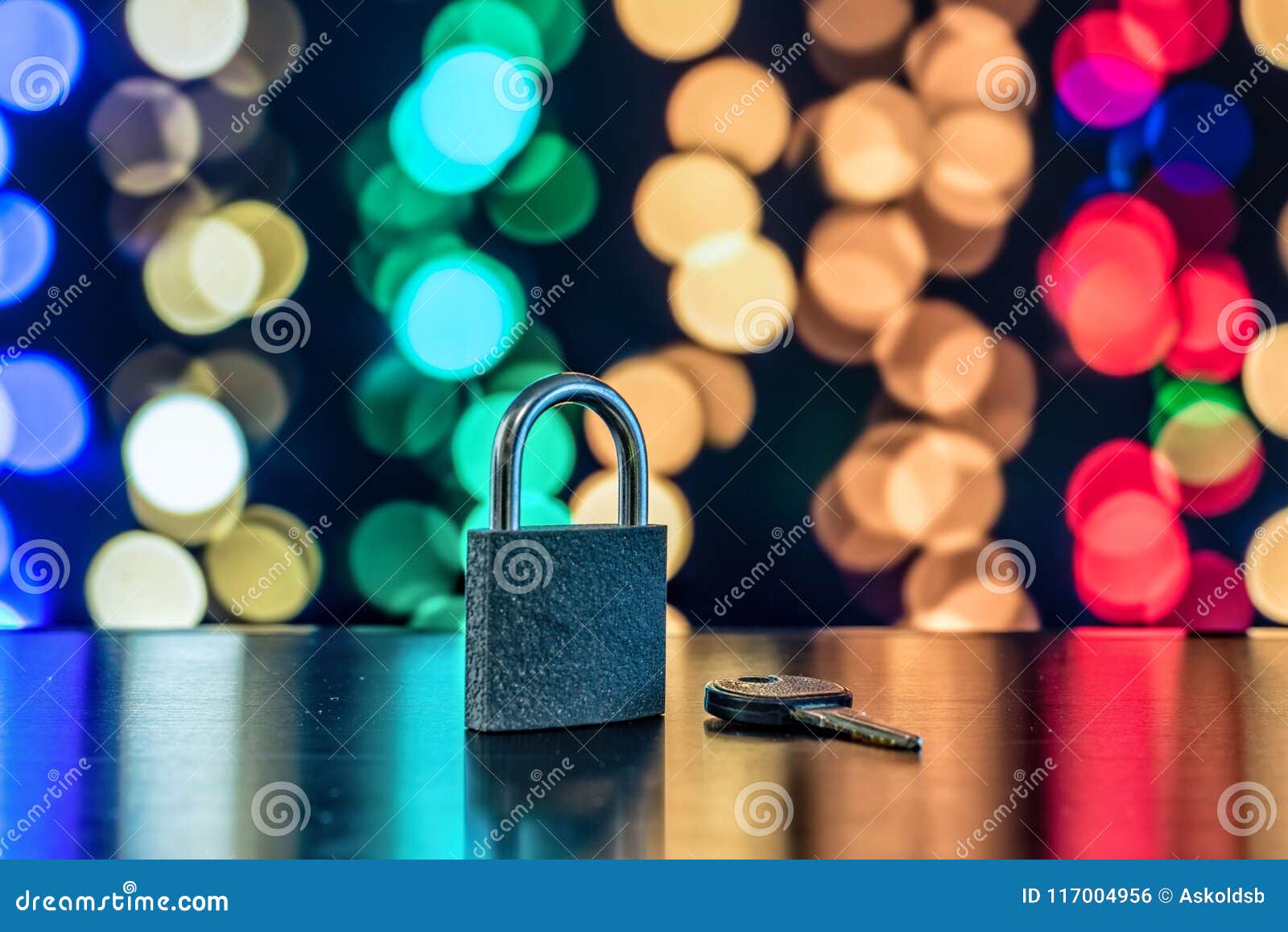 Lock and Key As Symbol for Privacy and General Data Protection R Stock ...