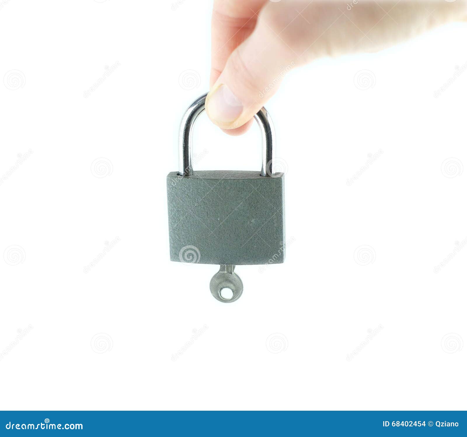 Lock and Key in the Hands of Stock Photo - Image of lock, ring: 68402454