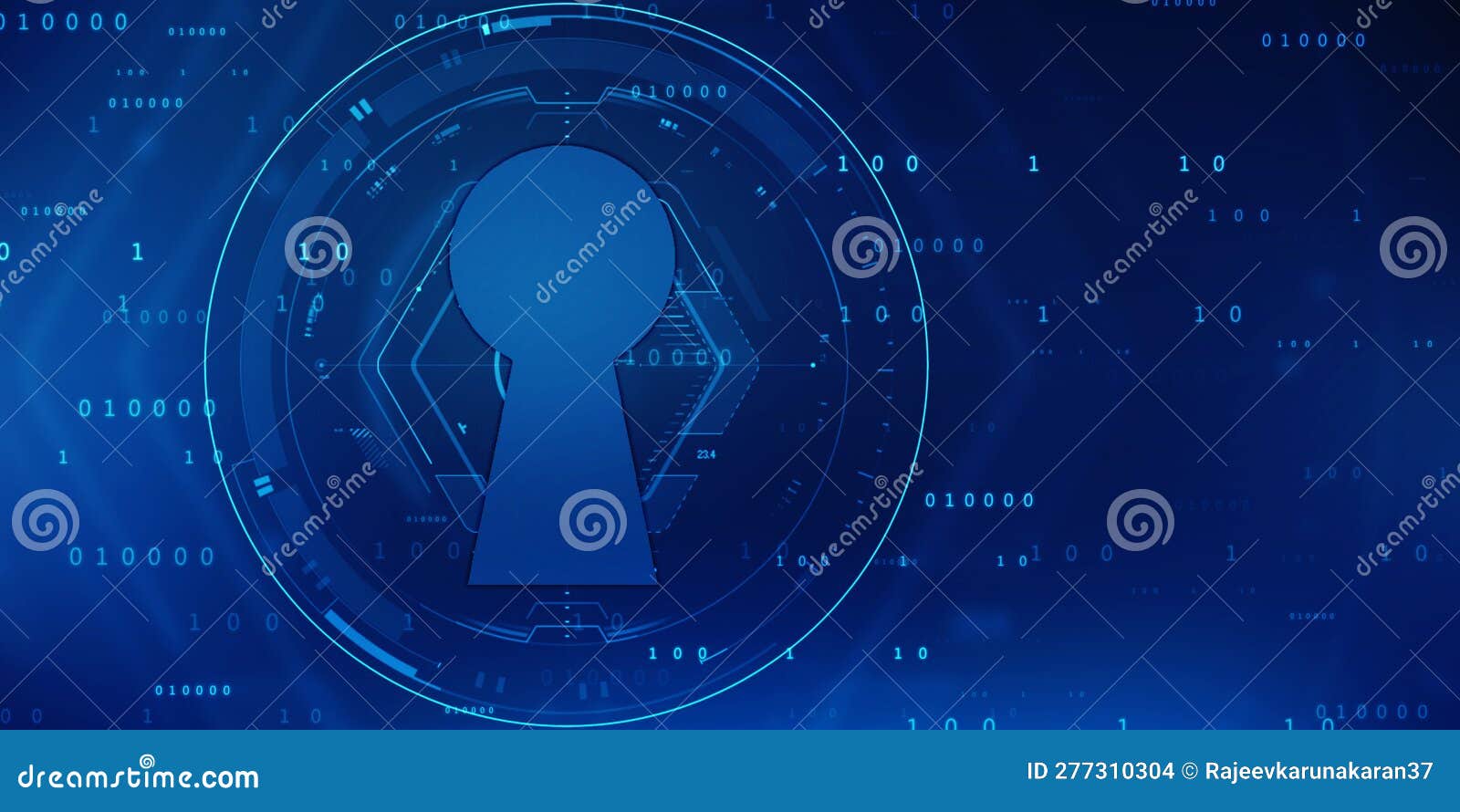 Lock Key Hole on Digital Screen,cyber Security Concept Background ...
