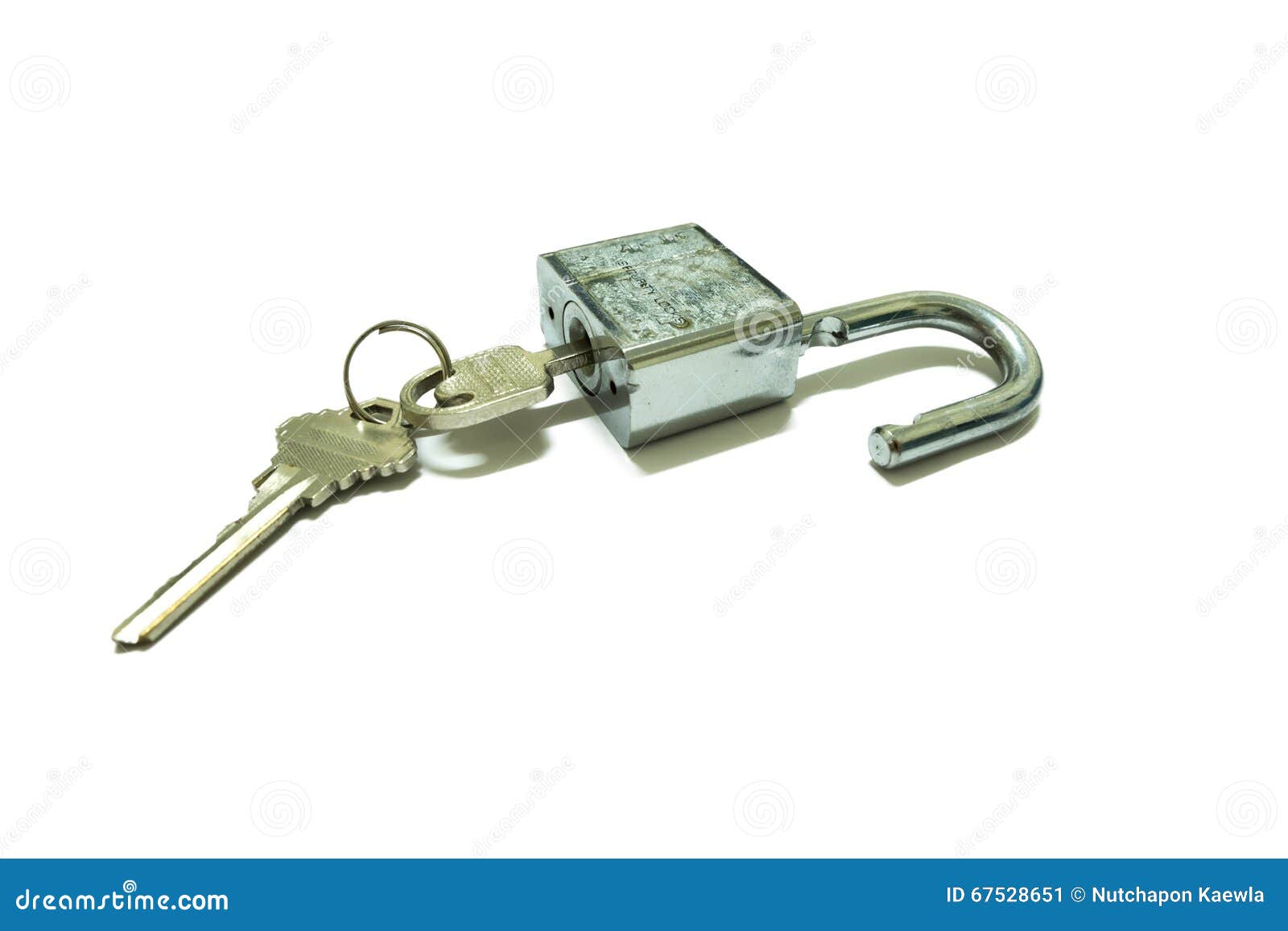 Lock and key isolated stock image. Image of protect, isolated - 67528651