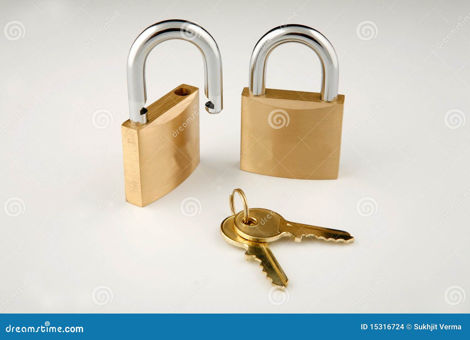 Lock and keys stock photo. Image of steel, metal, product - 15316724