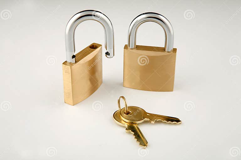 Lock and keys stock photo. Image of steel, metal, product - 15316724