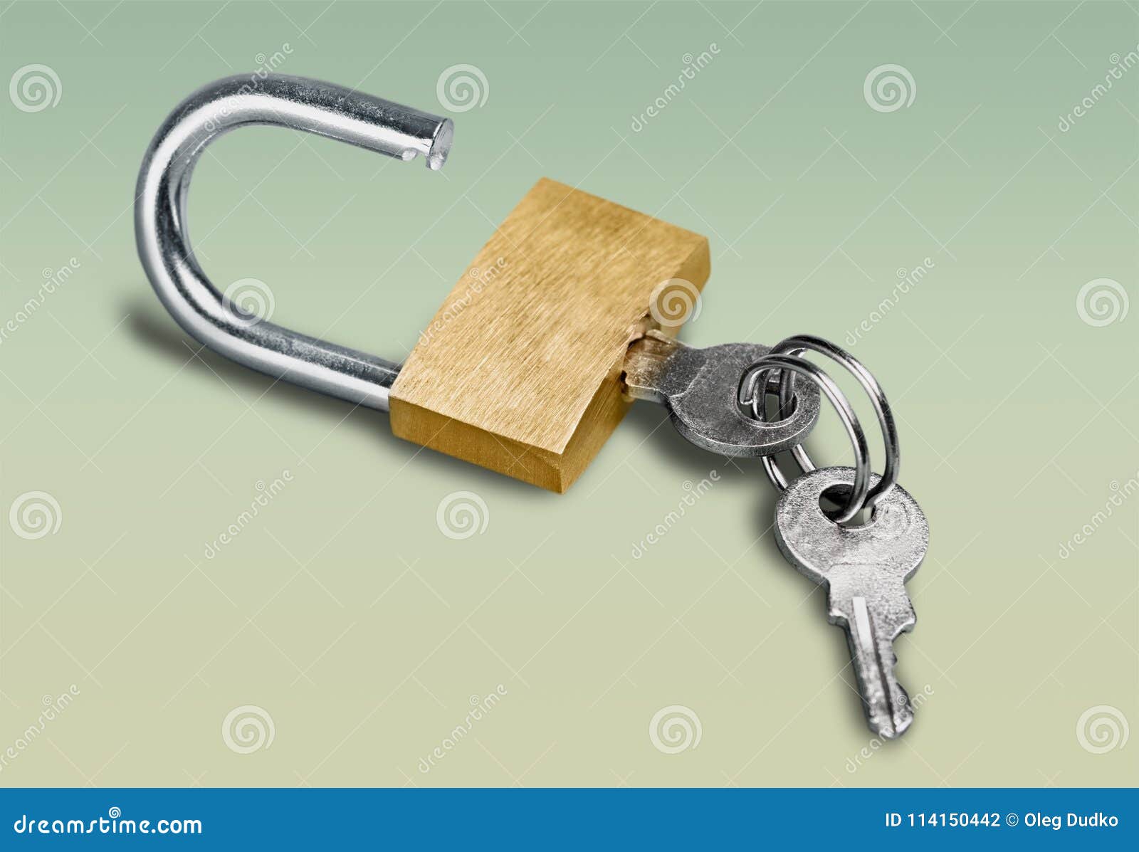 Lock stock photo. Image of security, brass, opening - 114150442